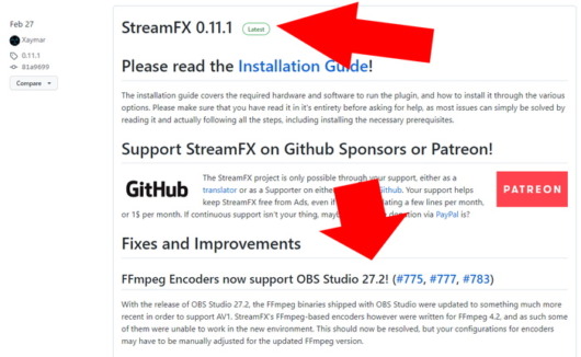 【OBS】StreamFXのインストール方法｜画像で解説【使い方】VisualC++のインストール・入れ方と保存場所他 | Genussmittel公式